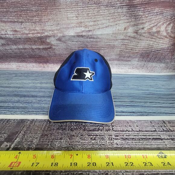 STARTER | Accessories | Vintage Starter Hat Cap Velcro Back Blue And ...
